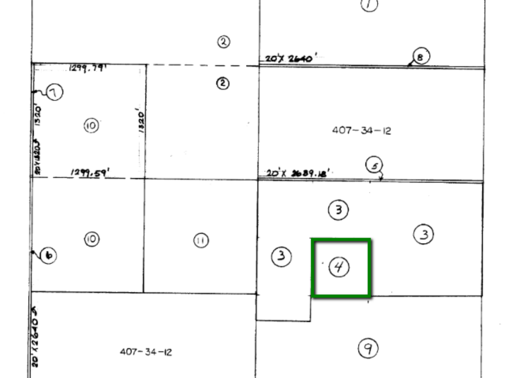 10 Acre Plat Map